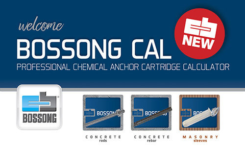 Bossong CAL | Bossong - Anchor and fixing systems
