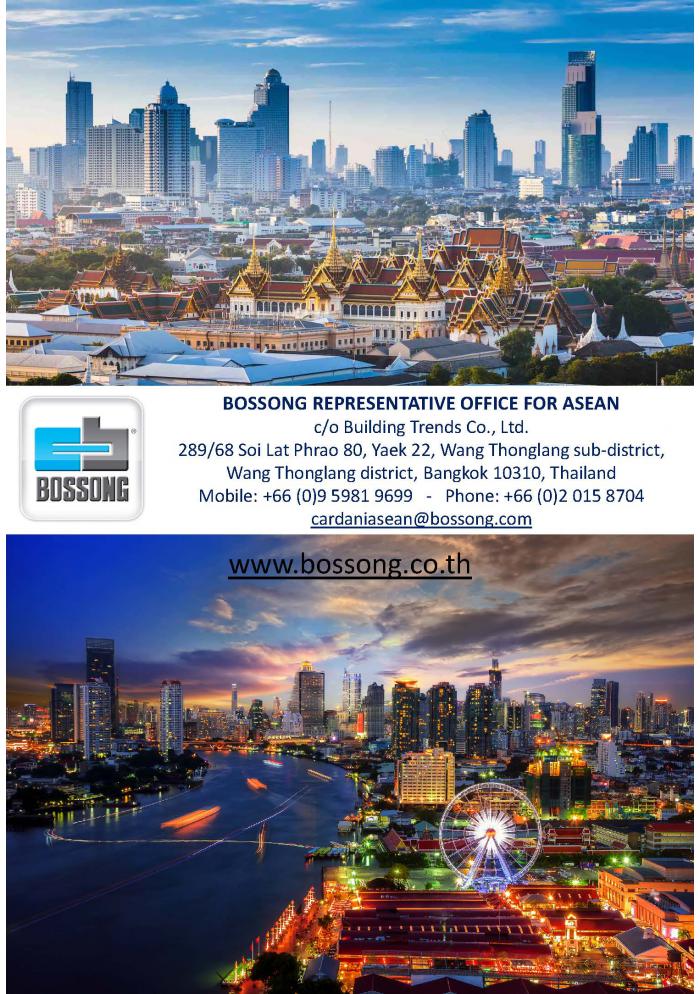 Bossong - Anchor and fixing systems